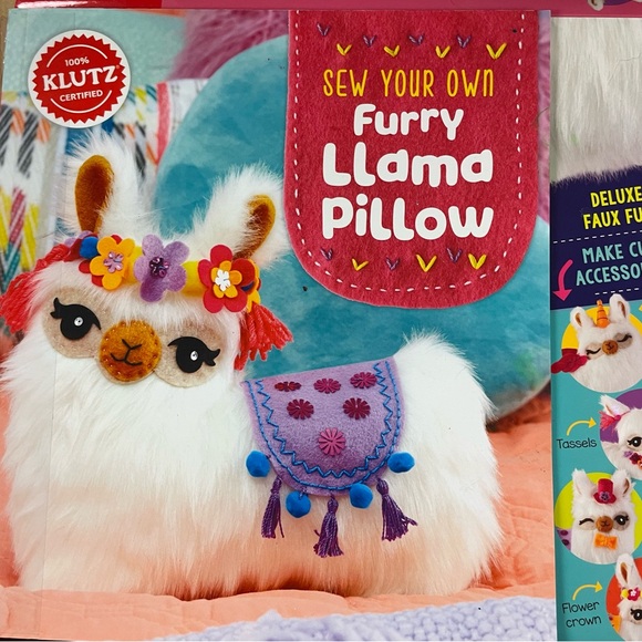 klutz kits | Accessories | Klutz Kits Sew A Furry Llama Pillow Kids ...